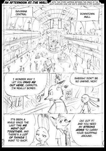 An Afternoon at the Mall, by Borba [FULL COMIC] – Zootopia News Network