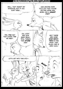 An Afternoon at the Mall, by Borba [FULL COMIC] – Zootopia News Network