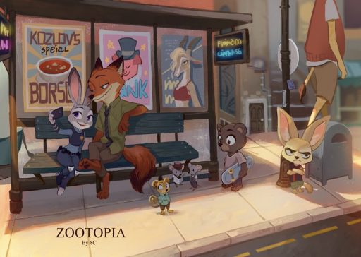 Art of the Day #474 – Zootopia News Network