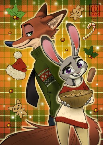 Art of the Day #506: Christmas in Zootopia, 2020 – Part 1 – Zootopia ...