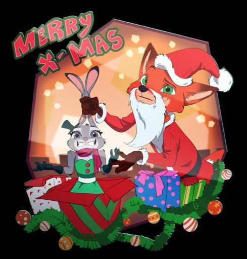 Animated Nick and Judy Christmas GIFs! – Zootopia News Network
