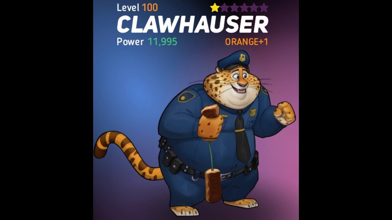 Disney Heroes Battle Mode: Clawhauser Joins The Fight! – Zootopia News ...