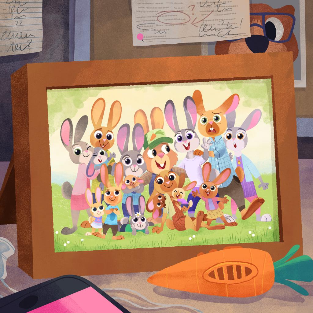 Every Bunny Smile! Some More Official Zootopia Art From Disney ...