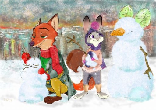 Art of the Day #528: Snow Day, 2021 – Zootopia News Network