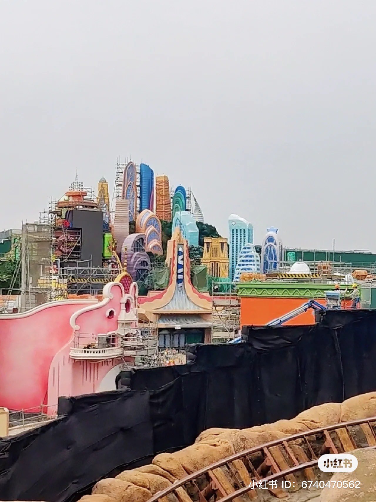 News: Construction Update on Zootopia Land Zootopia at Shanghai ...