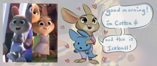 Art of the Day #636: The Sweetheart of Zootopia – Little Cotton Hopps ...