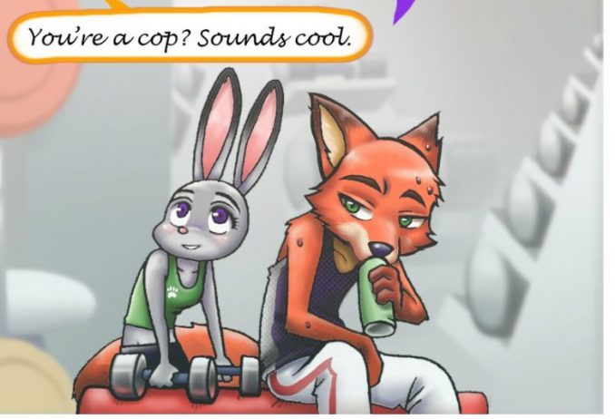 Art/Comic: Cohabiting Days – Gym Tale (By: PeanutKArts) – Zootopia News ...