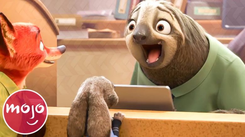 Video: Zootopia DMV Scene Makes #1 Spot in Top 10 Funniest Animated ...