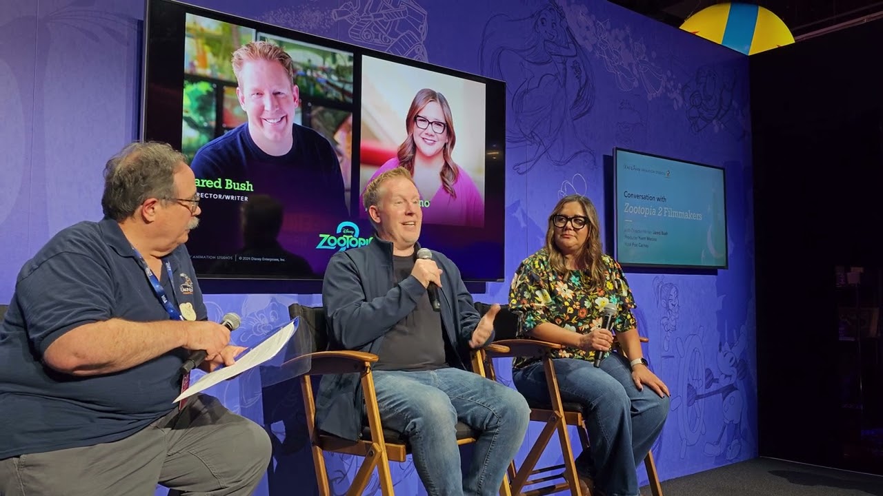 D23 Entertainment Showcase – Jared Bush’s Q&A Panel on Zootopia 2 ...