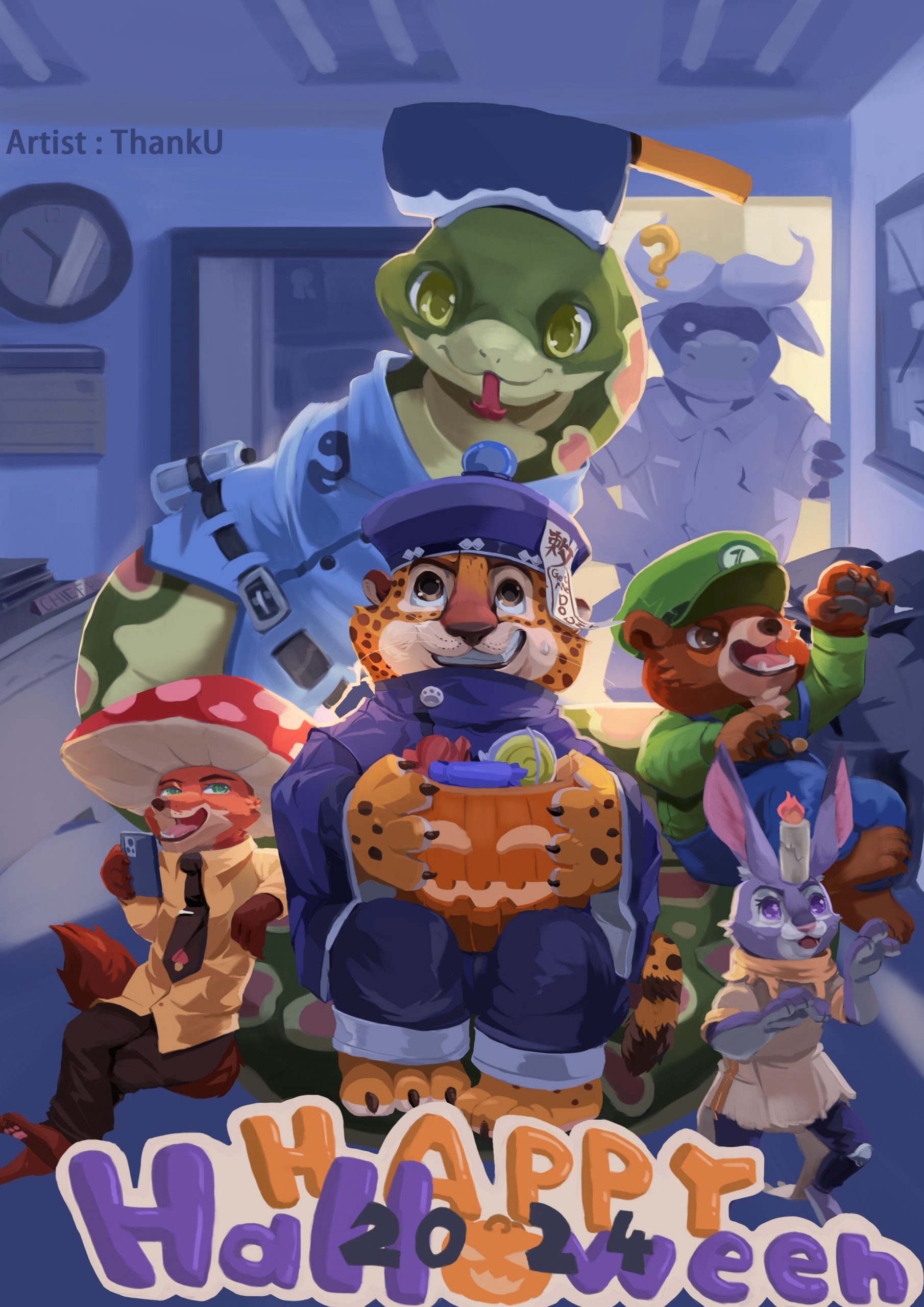 Nick and Judy Get New Halloween Outfits and Pins at Shanghai Disneyland ...