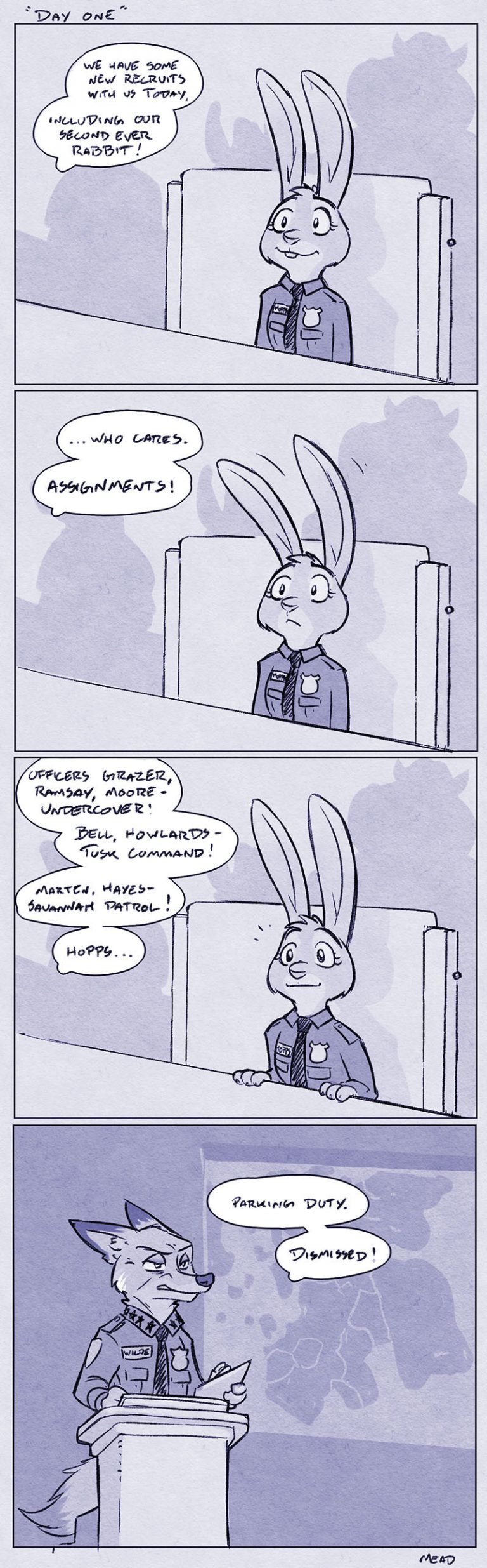 Judy is Dead, by Mr. Mead [FULL COMIC] – Zootopia News Network