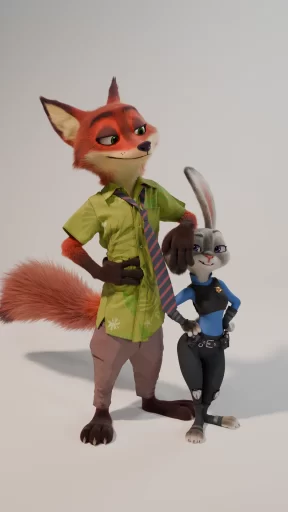 Art: Fan made Zootopia 3D Models (By: Emawastaken) – Zootopia News Network