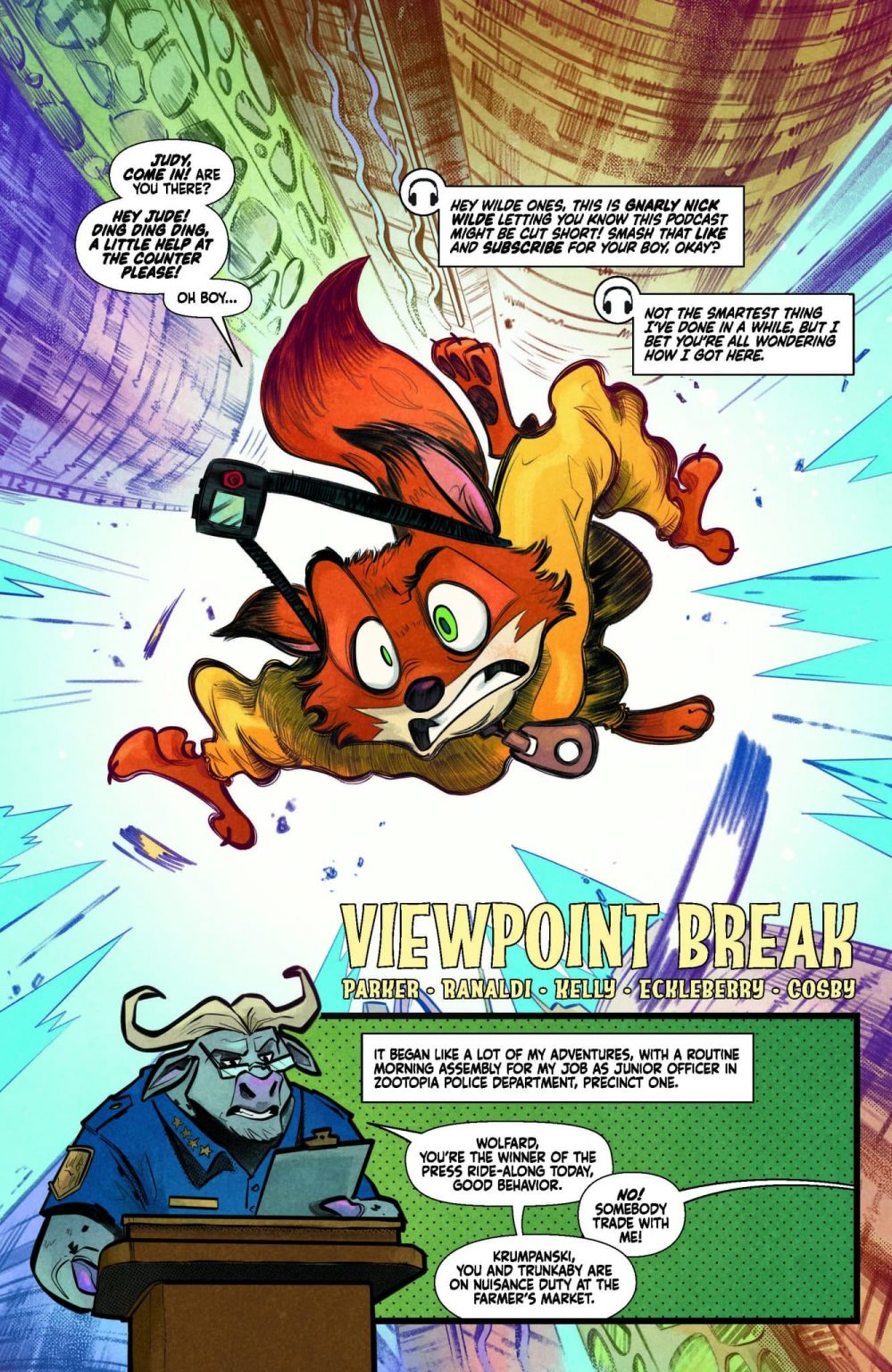 Preview of Zootopia Issue #4 – Zootopia News Network