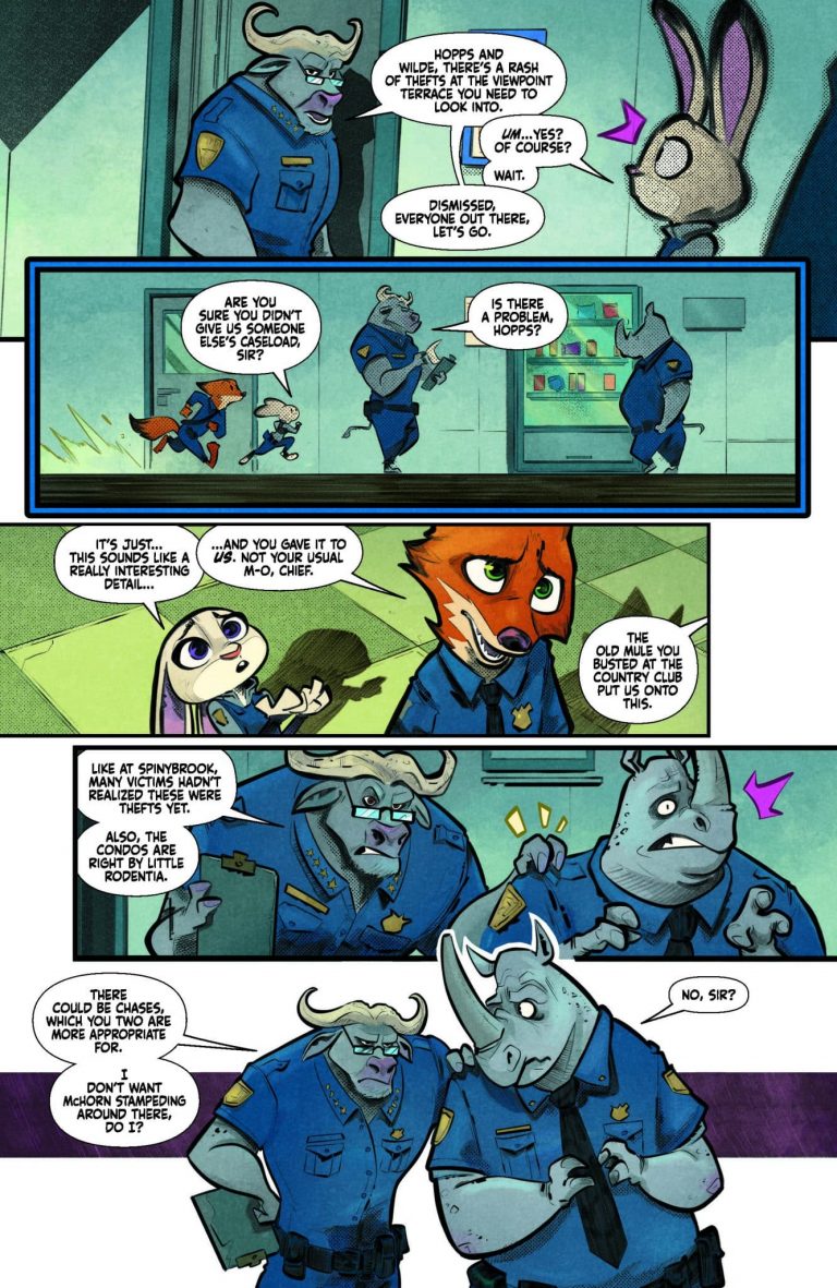 Preview of Zootopia Issue #4 – Zootopia News Network