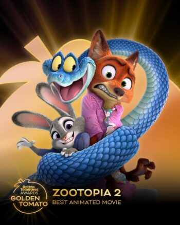 Zootopia 2 wins the Golden Tomato for Best Animated Movie – Zootopia ...