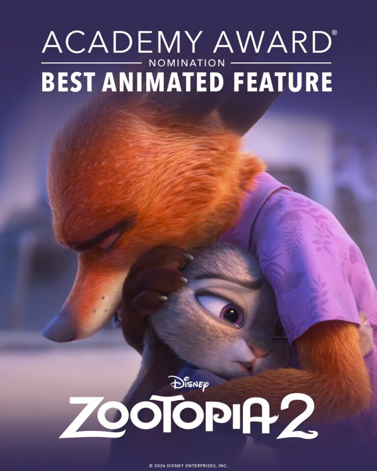 Zootopia 2 Nominated for Best Animated Feature – Zootopia News Network